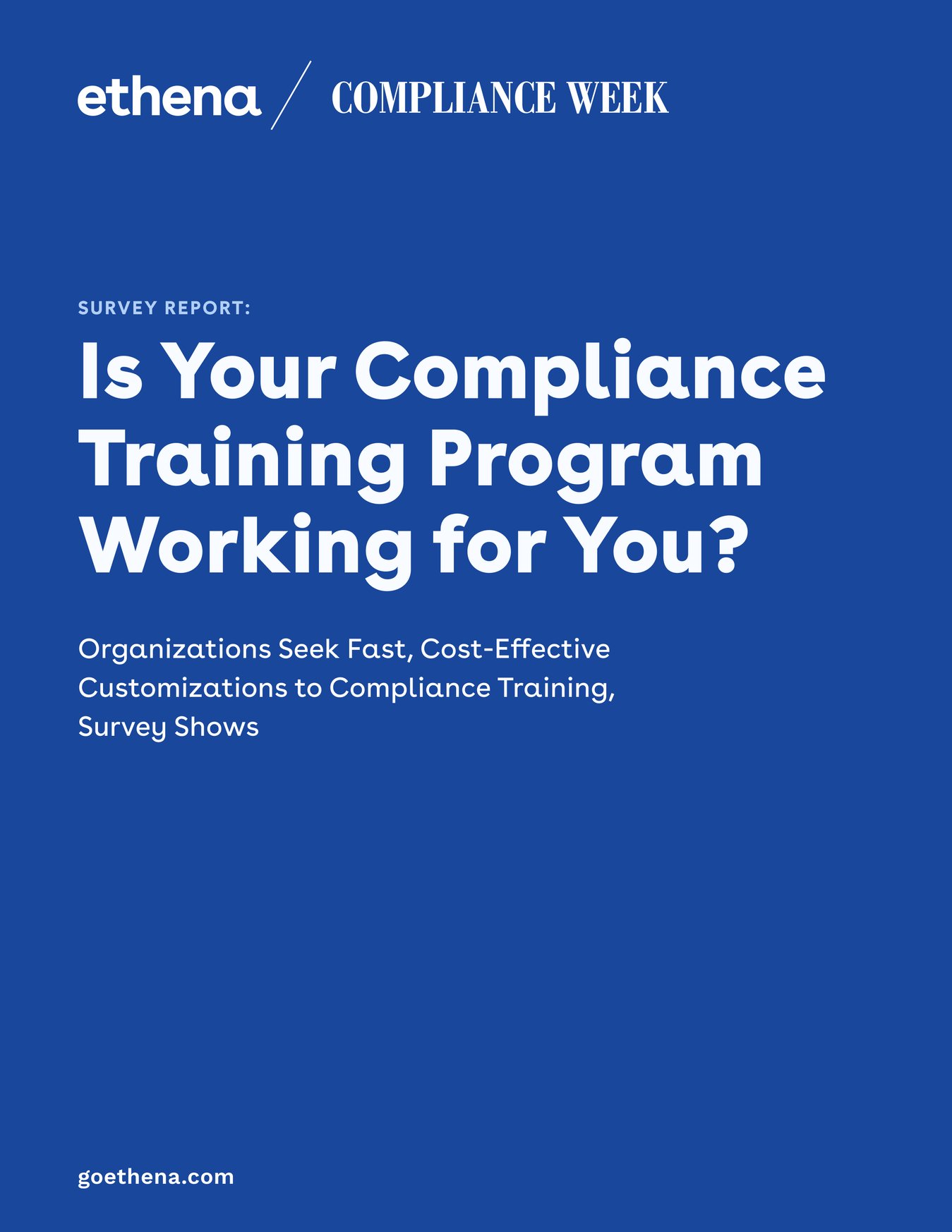 2025 State of Compliance Training Programs Report | Compliance Week ...